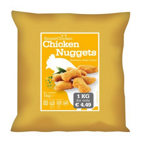 SIMPLY CHICKEN NUGGETS 950 GRMS - Arkadia Foodstore Malta