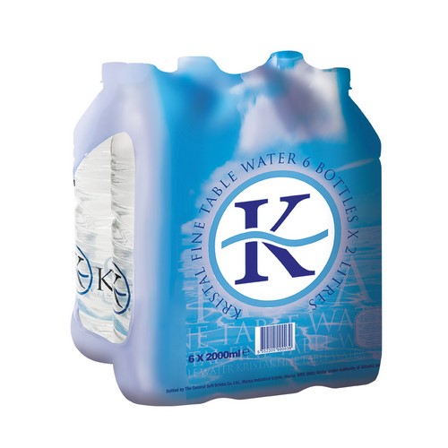 KRISTAL MINERAL WATER 6X2 LTR - Arkadia Foodstore Malta