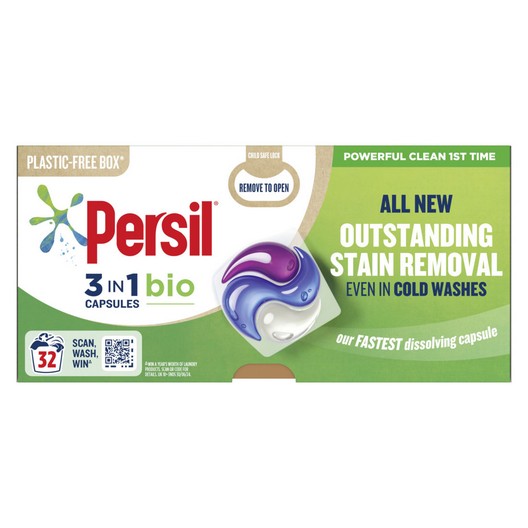 PERSIL CAPSULES BIO (32 WASH) - Arkadia Foodstore Malta