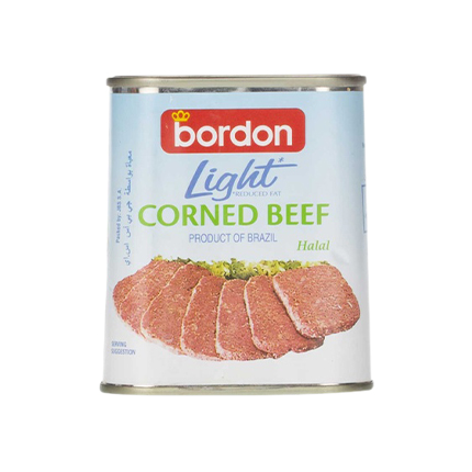 BORDON CORNED BEEF LOW FAT 200 GRMS - Arkadia Foodstore Malta