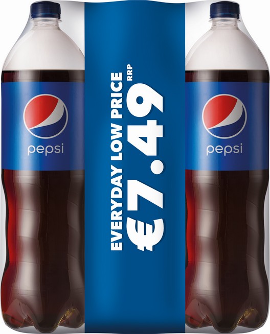 PEPSI CAFFEINE FIZZY DRINK @€ 7.49 6X1.5 LTR - Arkadia Foodstore Malta