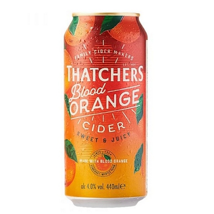 THATCHERS BLOOD ORANGE CAN 440 ML - Arkadia Foodstore Malta