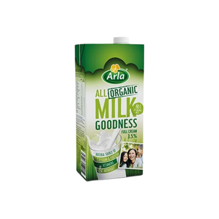 ARLA ORGANIC MILK 3.5% 1 LTR - Arkadia Foodstore Malta